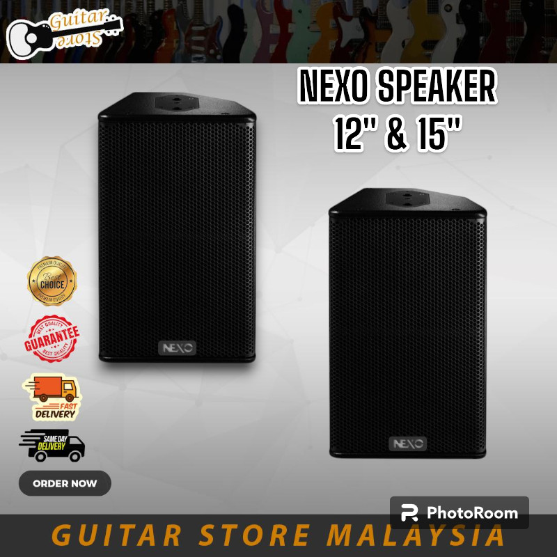 PEMBESAR SUARA NEXO 12” & 15” – JENIS PA PASIF BERKUALITI TINGGI | Shopee Malaysia