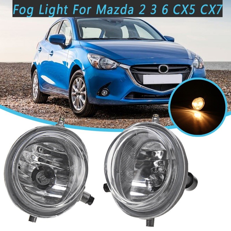 Front Bumper Fog Lamp Fog Light For Mazda 3/Axela/Mazda 2/5/6/Atenza/CX-5 Fog Lamp Driving Light ...
