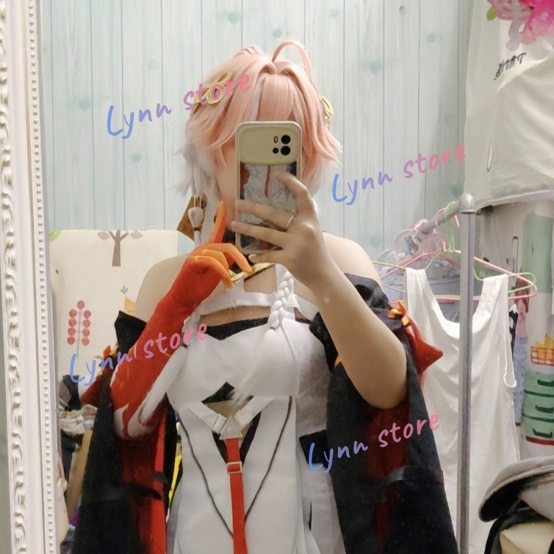 CHANGLI Cosplay Costume WUTHERING WAVES Cosplay Costume Dress Wig Set ...