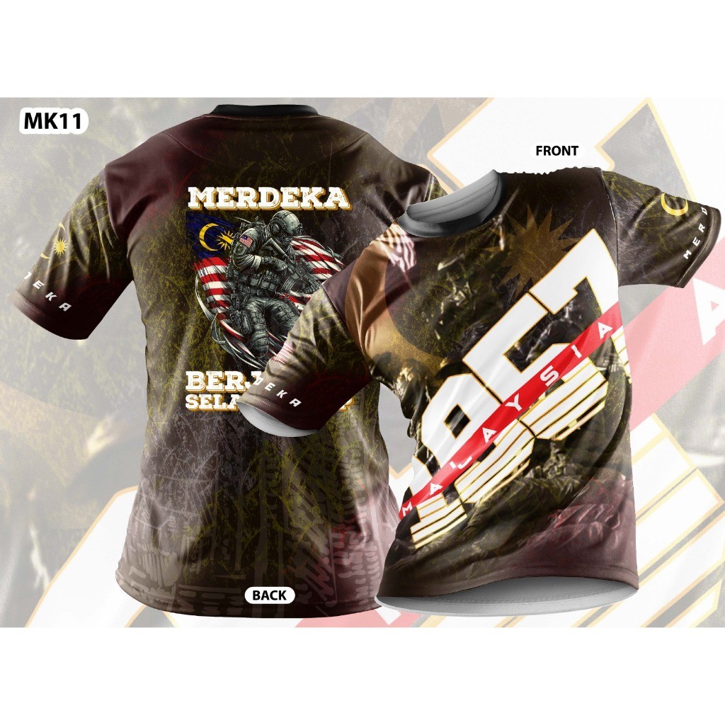 MERDEKA CODE MK11 FULL SUBLIMATION | Shopee Malaysia