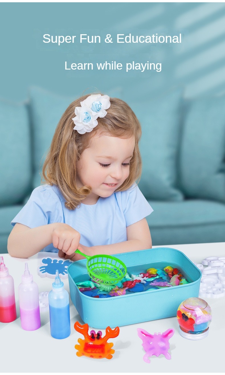 Jelly Magic Water Elf The Magical Waterscape Squishy Toys For Kids Girl ...