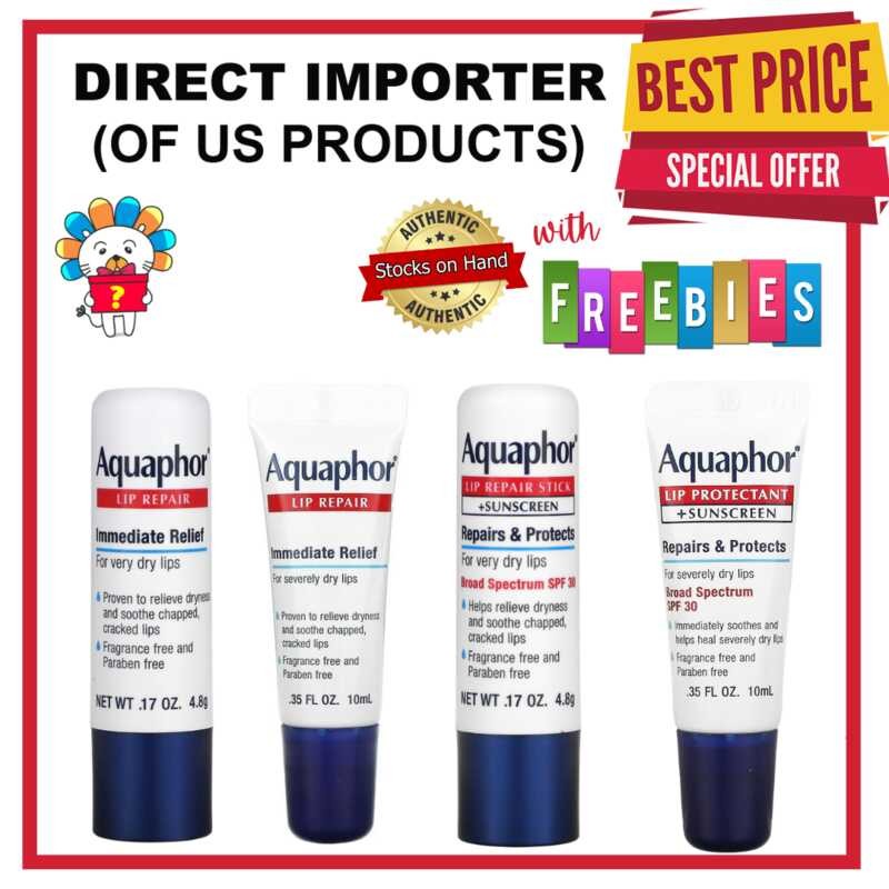 Stick Aquaphor Repair / Lip Protectant + Sunscreen SPF 30 Immediate ...