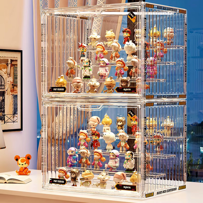 Handmade display box//// Blind Box Storage Display Stand Desktop ...