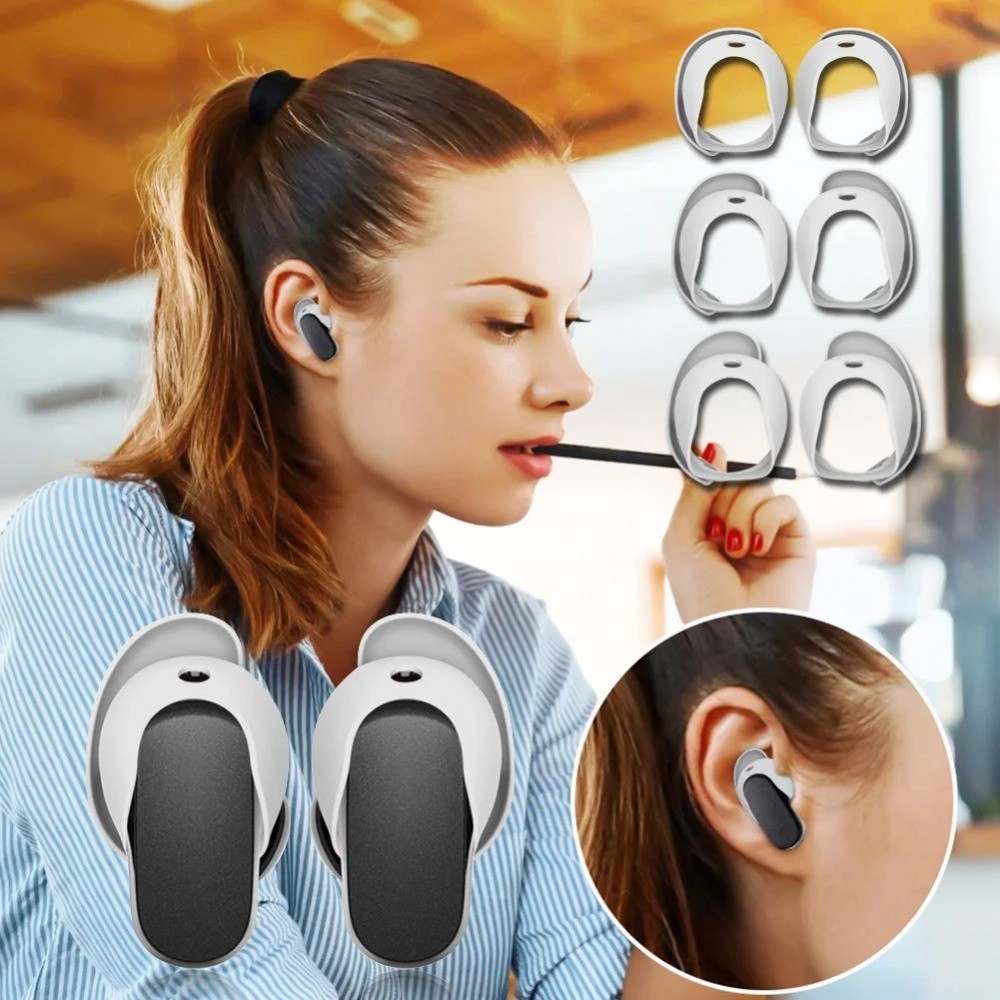 [3 Pairs] Ear Tips Covers for Bose QuietComfort Earbuds II(2022)&Bose ...