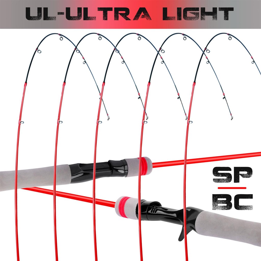 FRRTC READY STOCK UL Fishing Rod Carbon Fiber Rod Spinning/Casting ...
