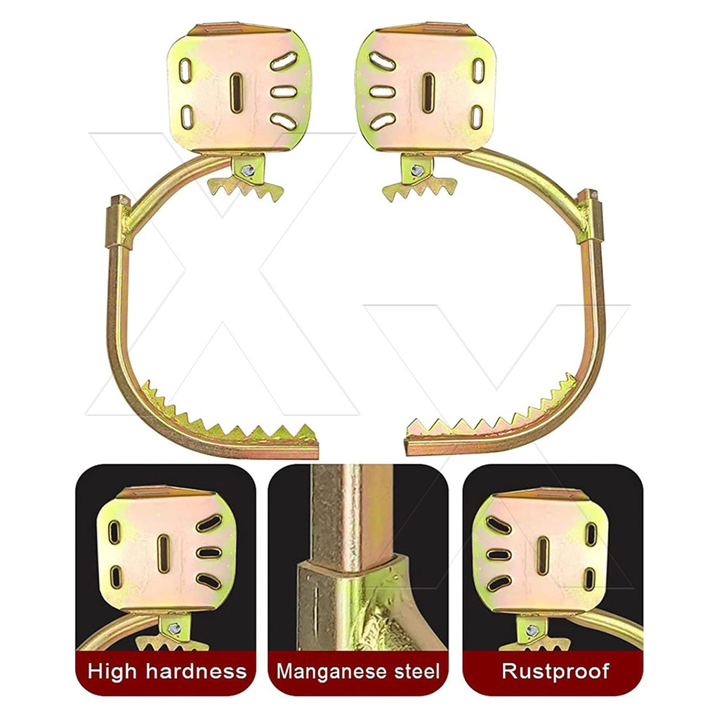 Tree Climbing Spikes Climbing Tree Fastener Wooden Pole Fastener ...