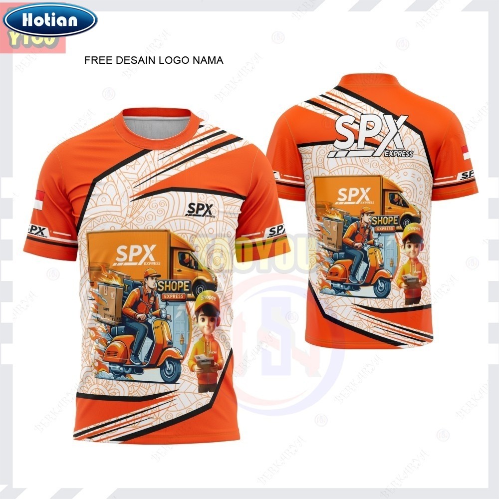 SPX EXPRESS 2025 Jual BAJU KAOS DRIVER KURIR PAKET SHOPEE SPX EXPRESS ...