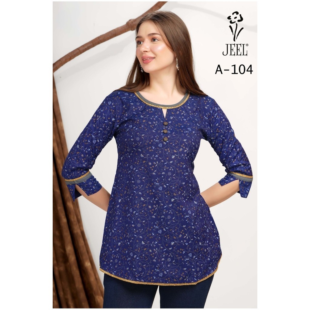 JEEL Modern Kurtis for Casual and Office Wear Tops Only A Series ...