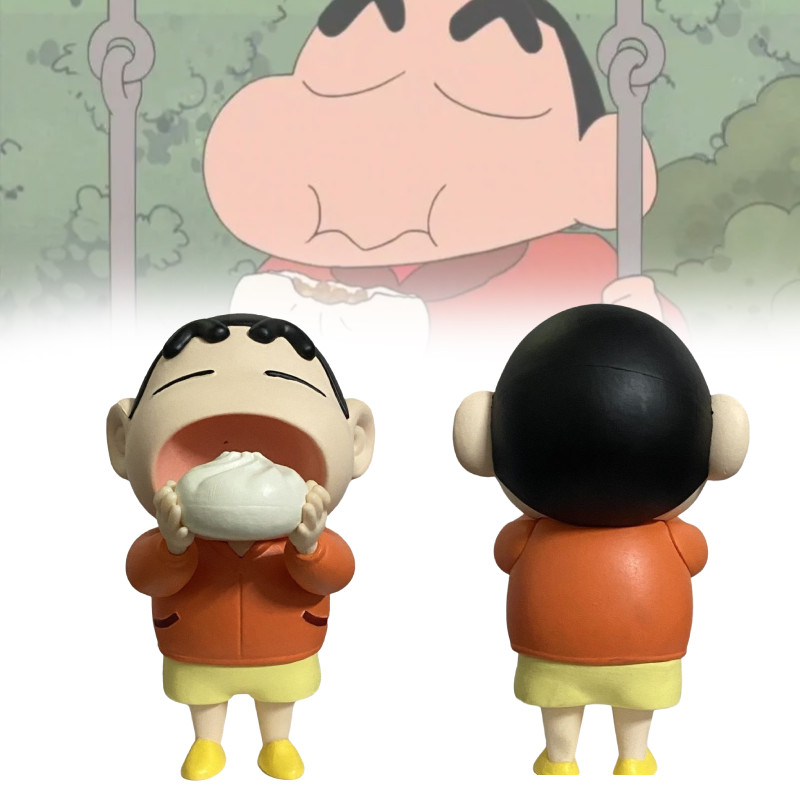 Shinnosuke Figurine Playful From Crayon Shinchan With Bun Attractive ...