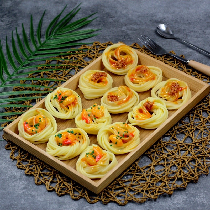 Simulated Spaghetti Fake Artificial Noodles Food Pasta Model for ...