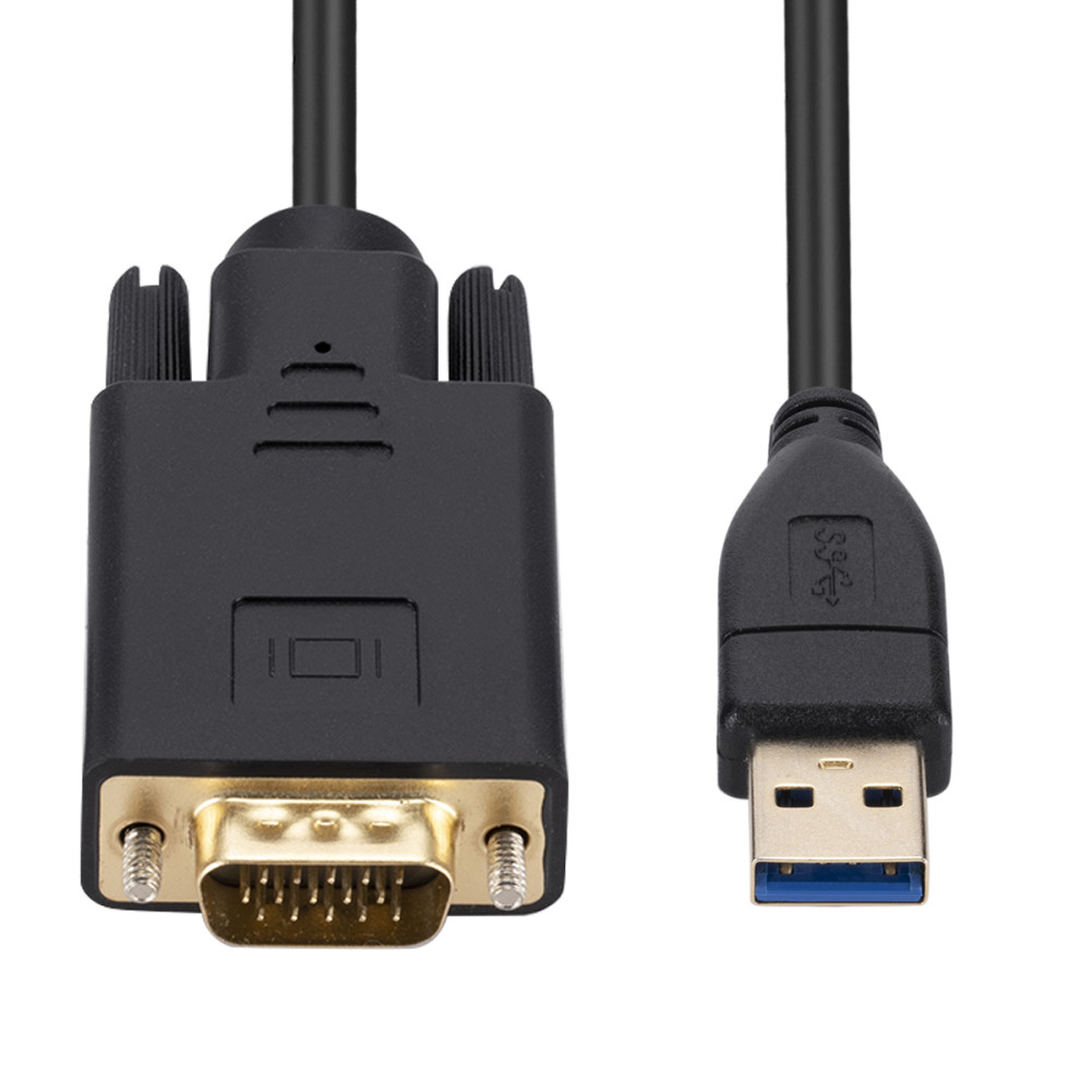 USB To VGA Adapter Cable Compatible for Windows 11/10/8/7,USB 3.0 To ...