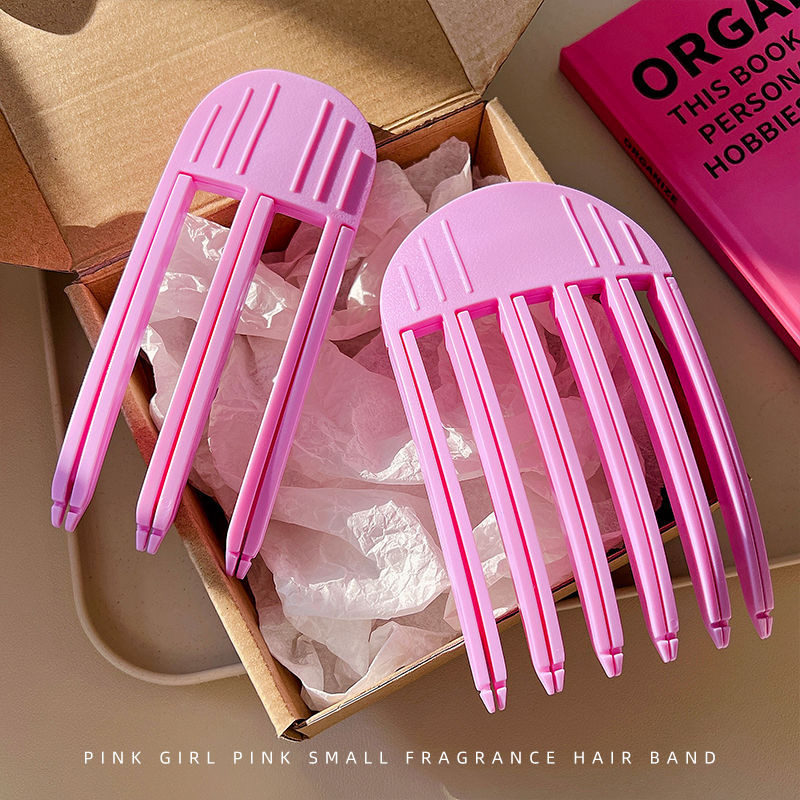 2024 New High-ceiling Fluffy Hairpin Korean Style Styling Forehead ...