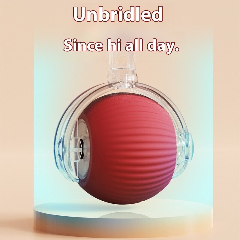 [Local Shipment] Electric Interactive Cat Toy Ball Super Drive Cat ...