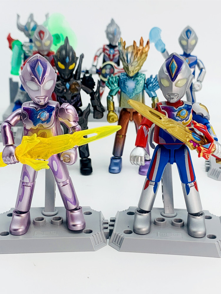 {Vivi toys} Genuine Bruco Building Block Man Ultraman Star Edition ...