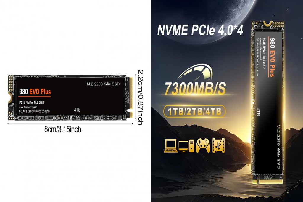 Pinangay Internal Solid State Drive High-speed Ssd High-speed 980 Evo ...
