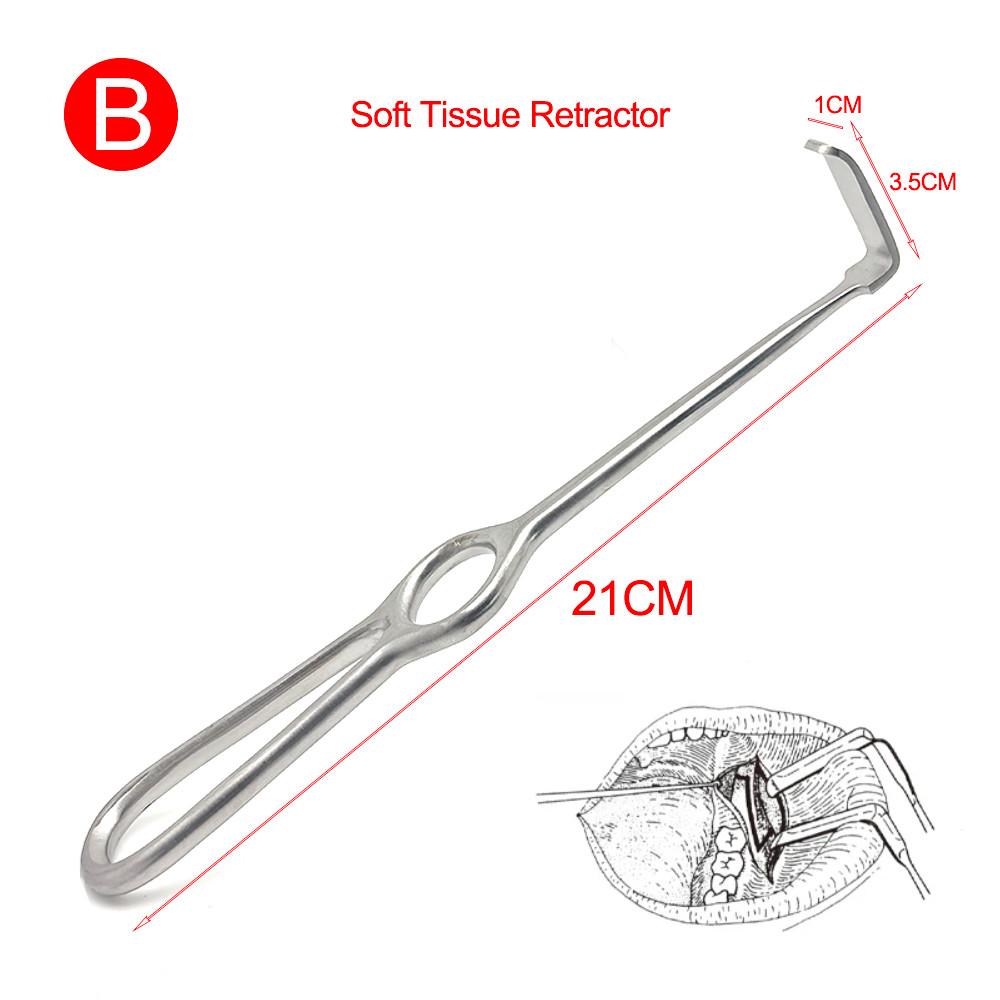 Stainless Steel Retractor Dental Implant and Maxillofacial Soft Tissue ...