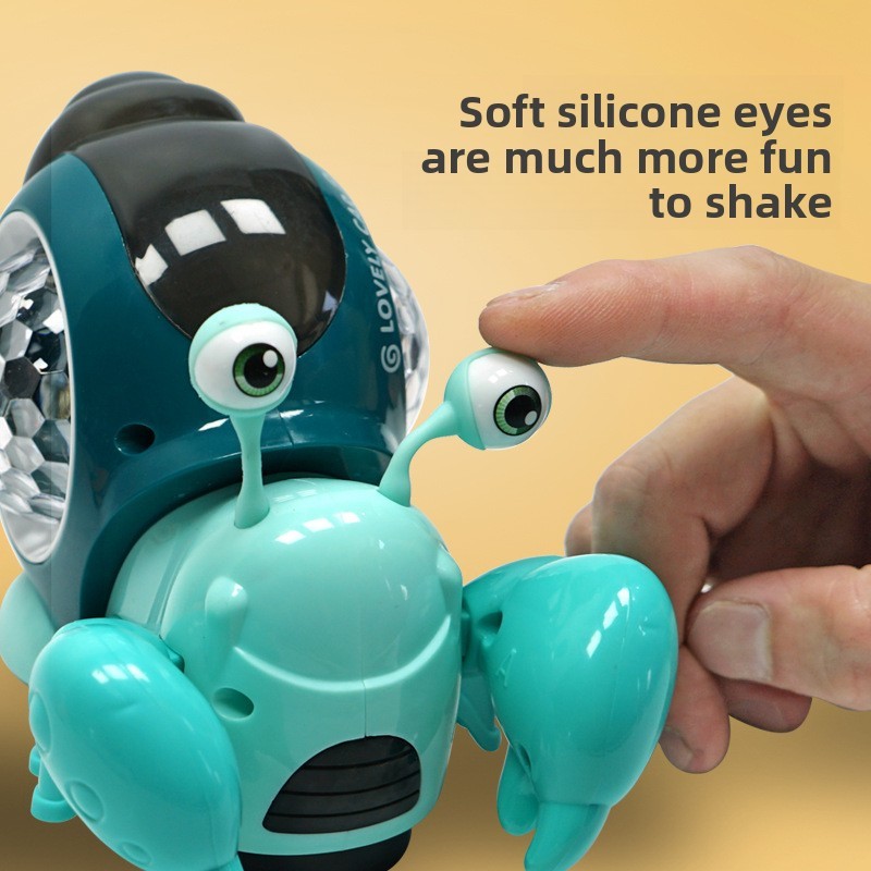 Interactive Smart Kids Snail Toy With Sound And Light Effects ...
