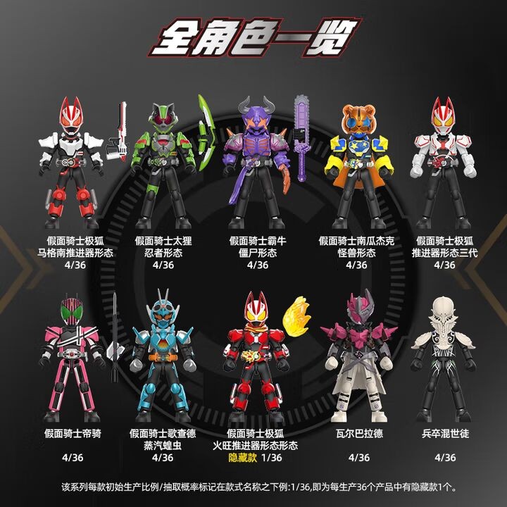 Bruco / Blokees Kamen Rider Epoch Blind Box Star Galaxy Version Vol 01 - Highlight Moments ...