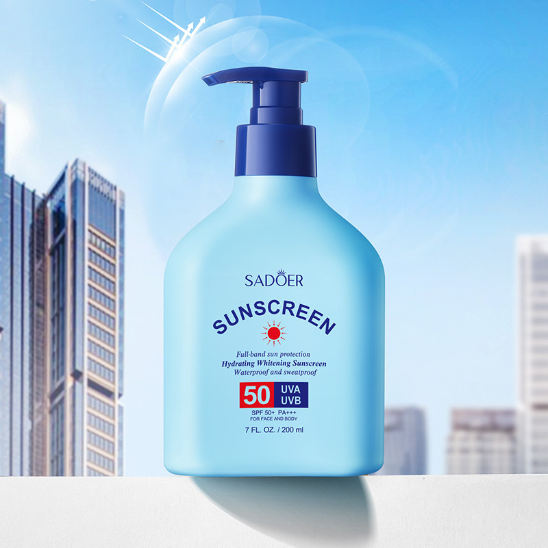 ROREC SADOER SPF50+ PA+++ UVA UVB Moist Whiten Full-Band Sun Protection Hydrating Whitening ...