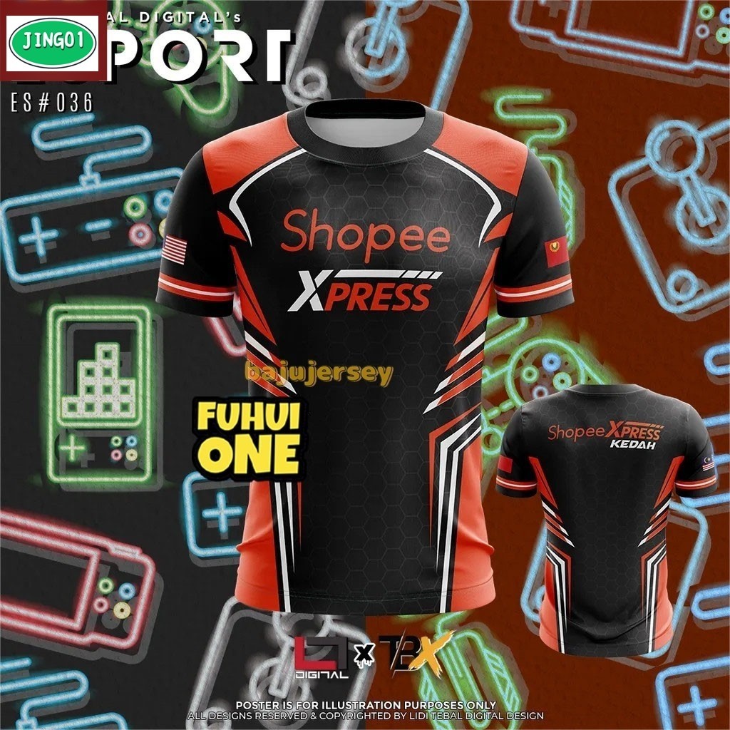 J02 2024 Shopee Rider (Best Selling) Jersey Corner SHOPEE XPRESS ...
