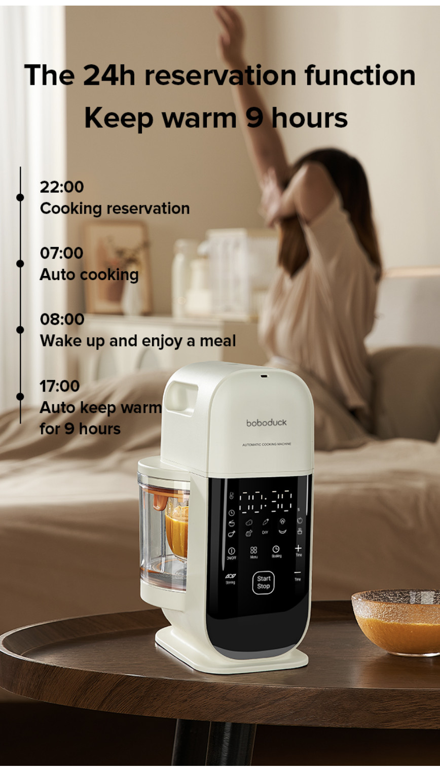 Original Boboduck 12 in 1 Multi-functional Baby Food Processor (F9307 ...