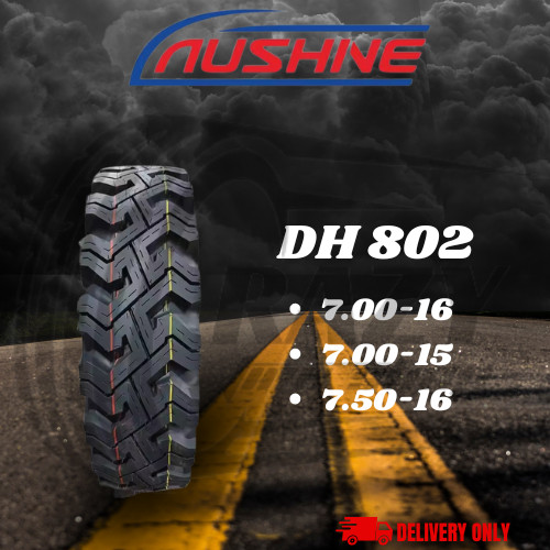 AUSHINE LORRY TRUCK TIRES TYRE TAYAR 7.00-15 7.50-15 7.00-16 7.50-16 ...