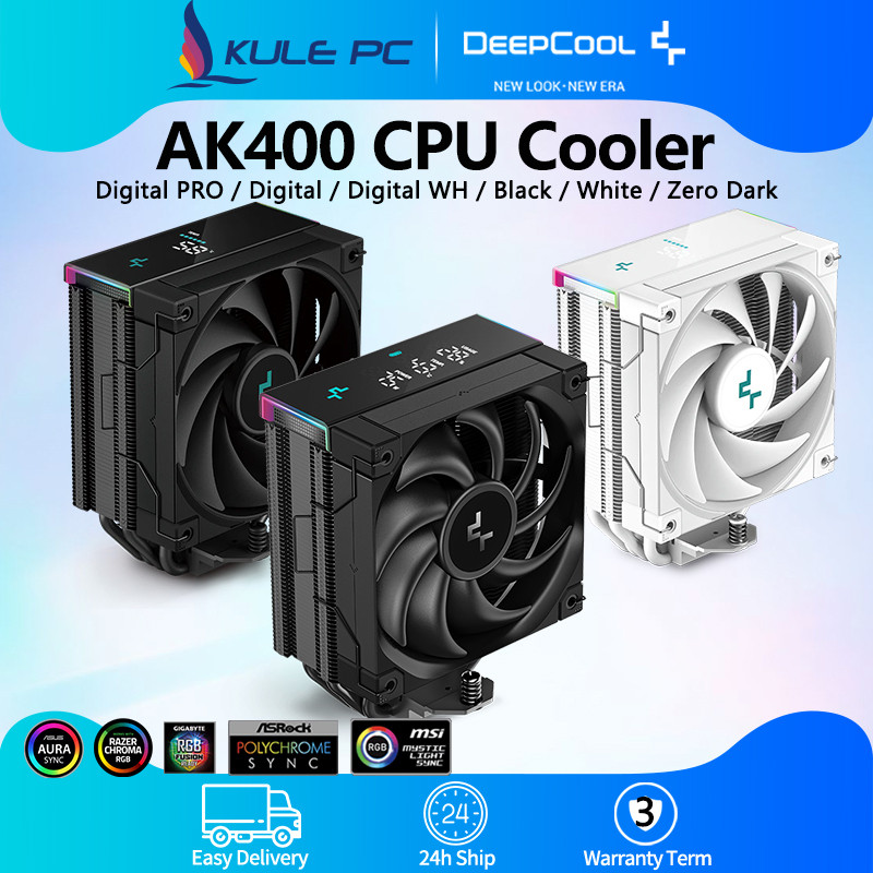 Deepcool AK400 Digital Pro / Digital / Standard / White / Zero Dark CPU ...