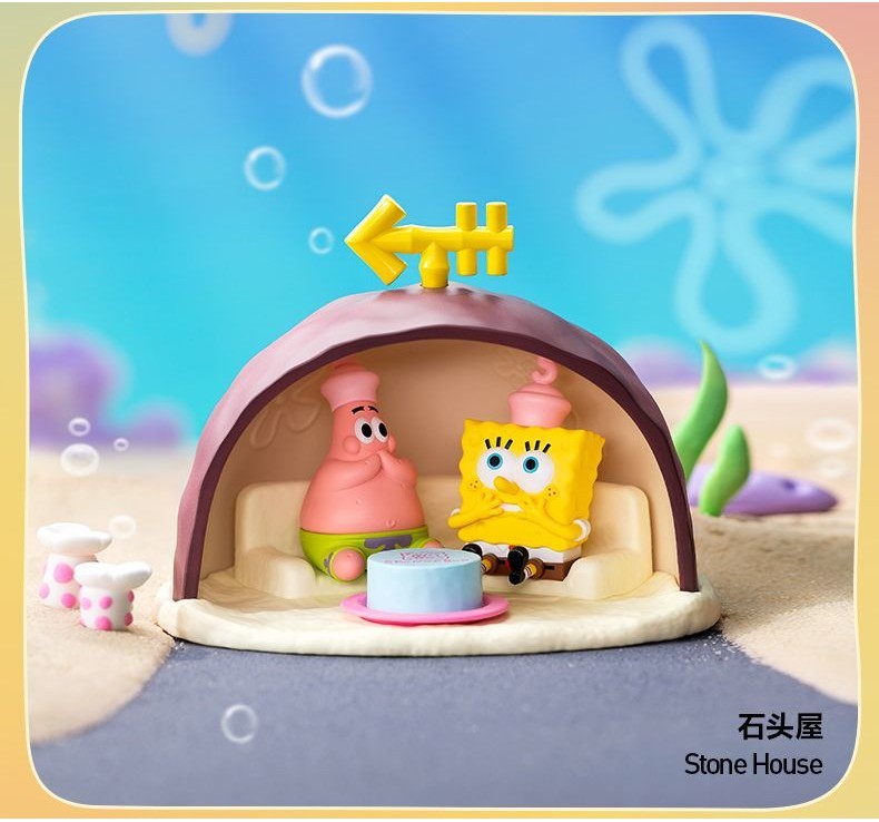 Genuine New Product POPMART POPMART SpongeBob SquarePants Carnival ...