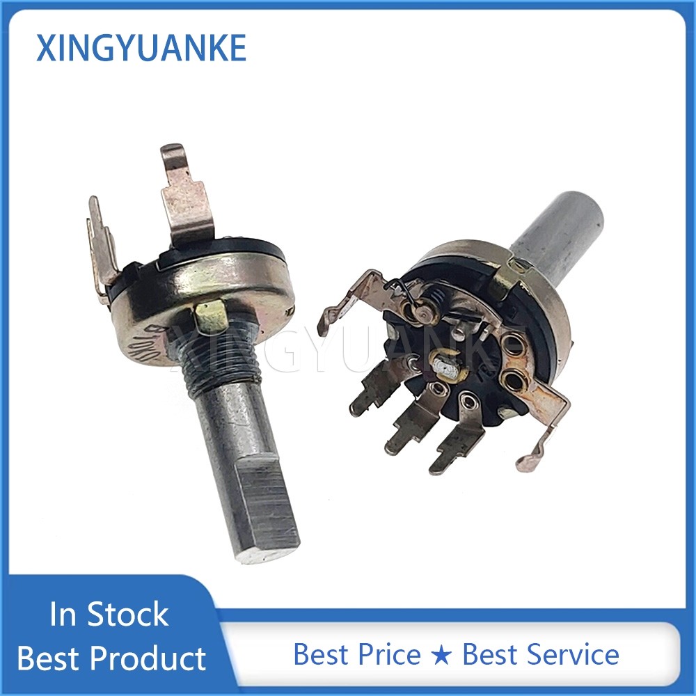 2Pcs/lot RV17 Type With Switch B10K Power Amplifier Radio Tuning Speed ...