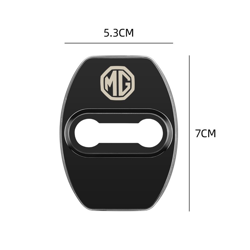 4Pcs For MG ZS GS HS EZS MG5 MG GT MG6 MG7 Car Door Lock Cover Sticker ...