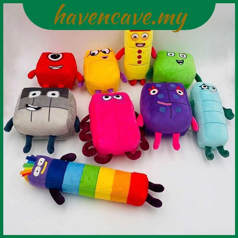 Cute Numberblocks Plush Doll Educational Stuffed Number Blocks Toys ...