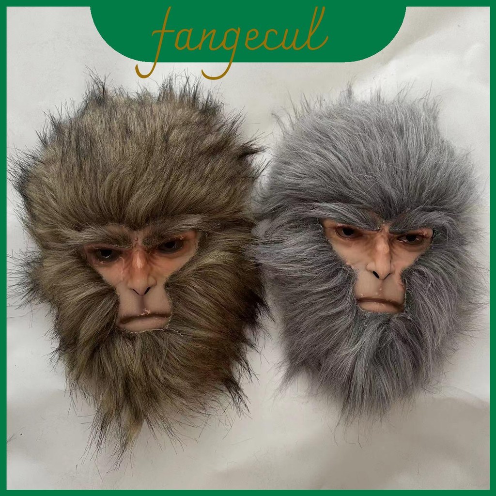 Myth Black Vibrant Wukong Mask Realistic Sun Wukong Character Accessory ...