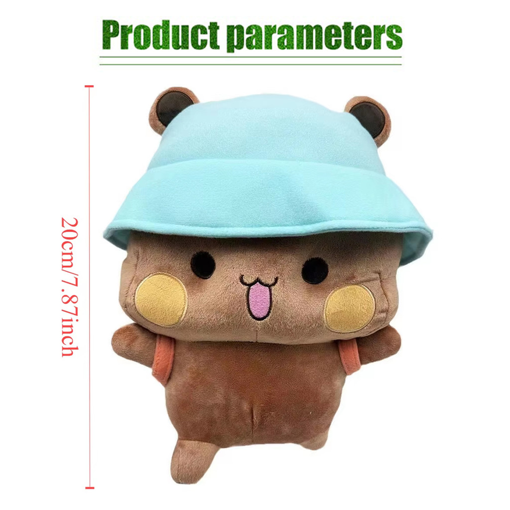 21cm Bubu Dudu Bear Plush dolls Yier Panda Bear Dolls With Backpack ...