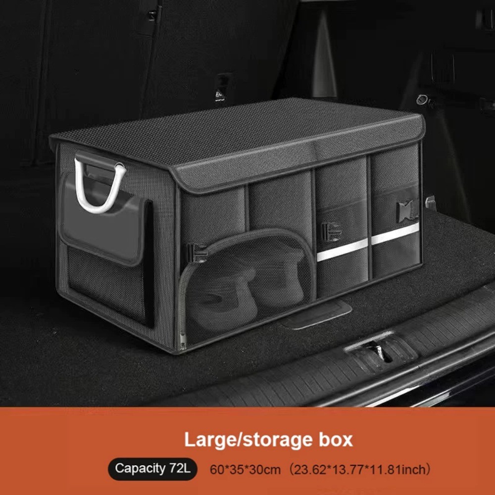 Extra Large Car Trunk Storage Box Portable Car Storage Bag Collapsible ...