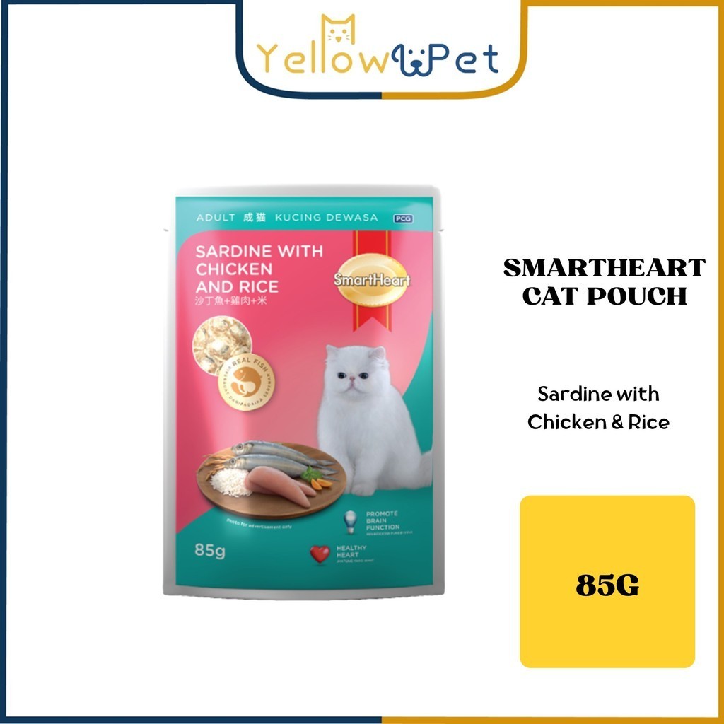 Smart Heart Cat Wet Food Pouch 85g | Shopee Malaysia