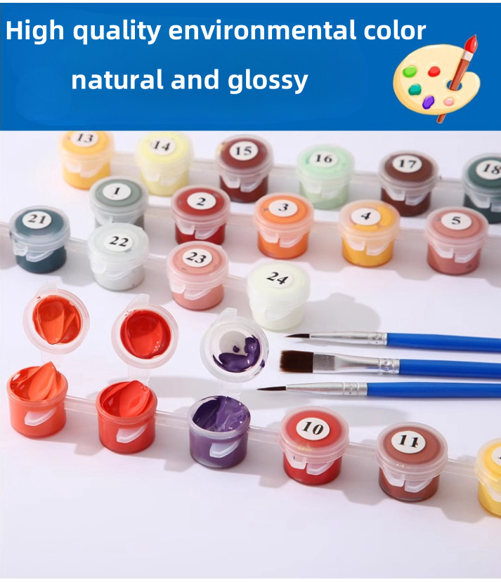 30*40 40*50cm DIY oil painting/Painting By Numbers with Professional ...