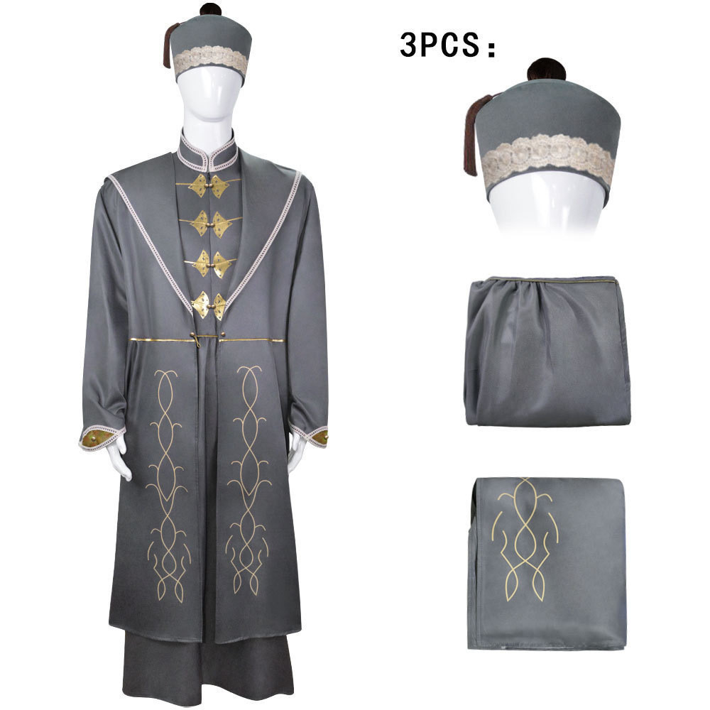 Kids&Adult HRPT Halloween Dumbledore Snape Cosplay Costumes Event Party ...