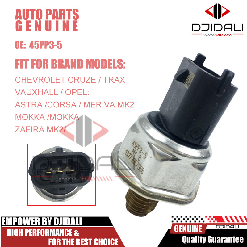 New Fuel Rail Pressure Sensor 45PP3-5 for Chevrolet Cruze Trax Vauxhall ...