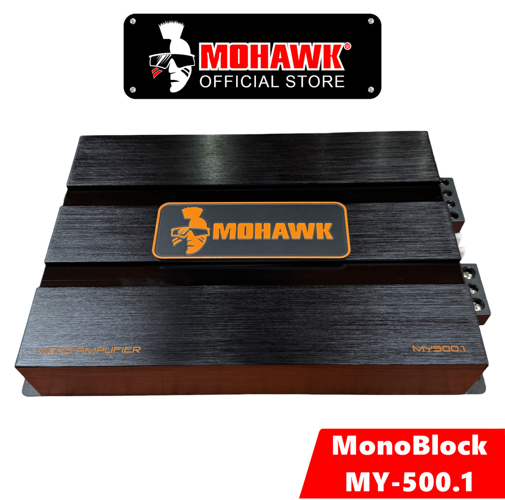 Mohawk MY Series MonoBlock Car Amplifier 500w RMS Power Mono block Amp ...