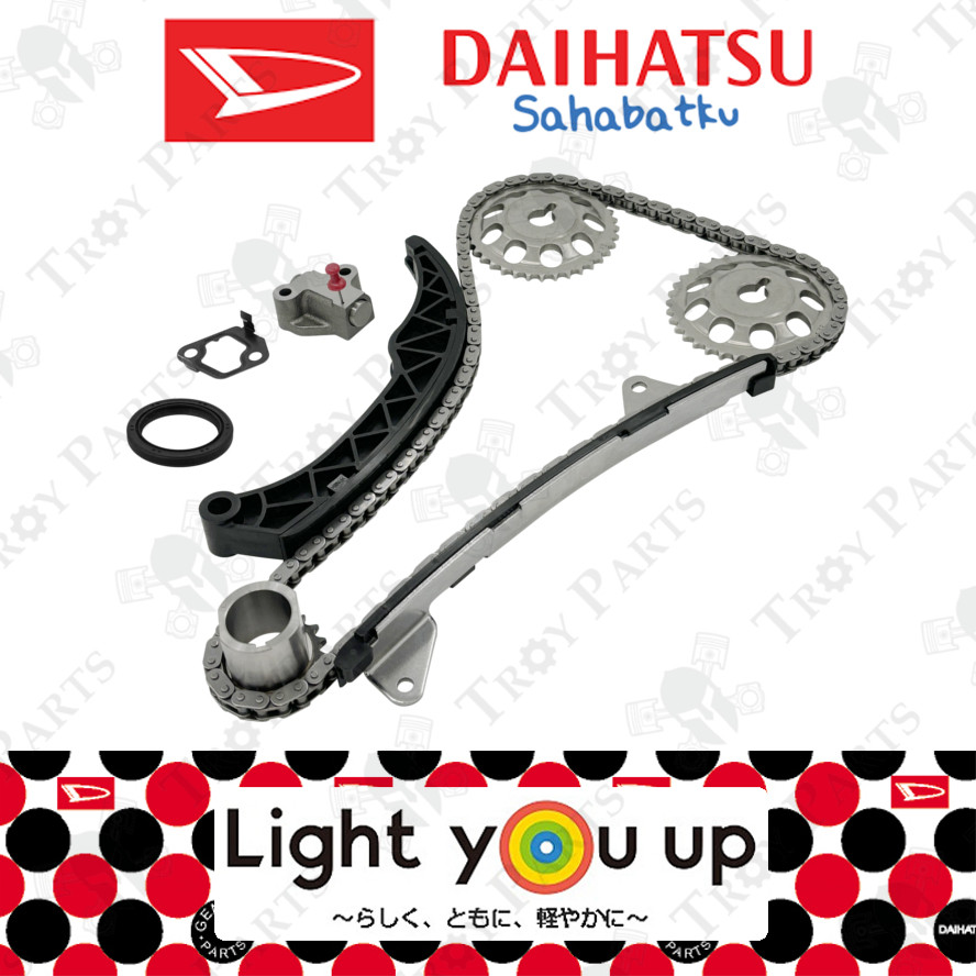 (9pc) Daihatsu Timing Chain Kit Set 13506-0Y010 Perodua Myvi 1.5 ...