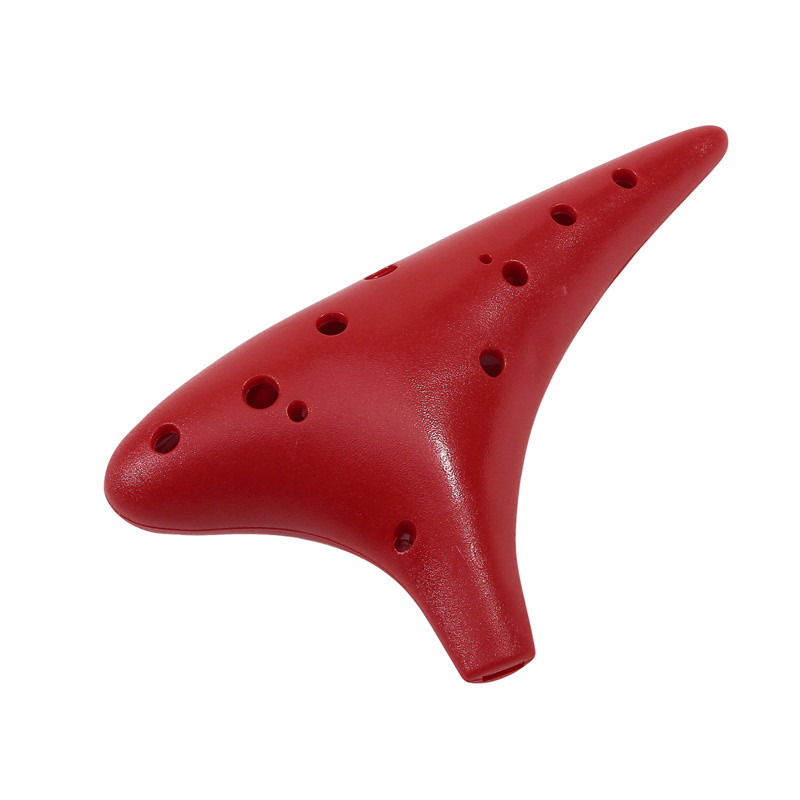 12 Hole Ceramic Flute Resin Plastic Mid-range C-tone Ceramic Flute New ...