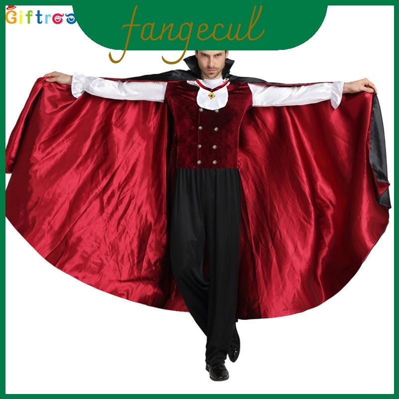 Spooky Gothic Vampire Cloak For Men Ideal For Costume Events And Up ...