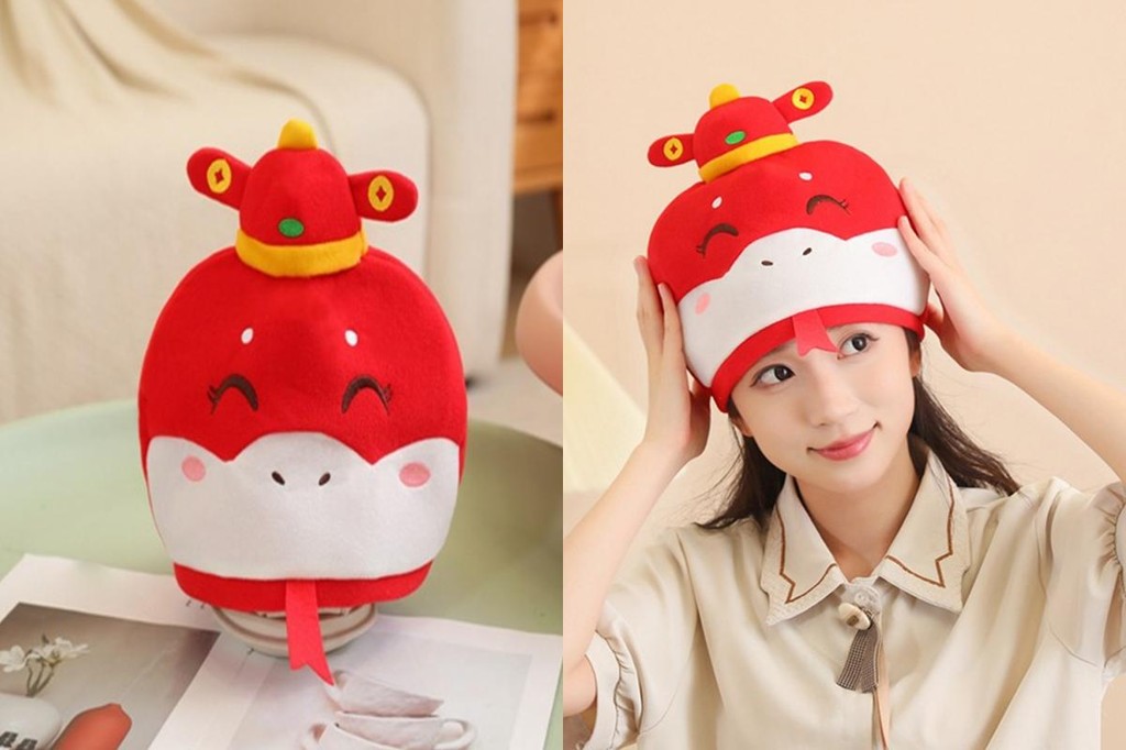 Fa_ Snake Hat Snake Design Party Hat Chinese New Year Snake Hat Costume ...