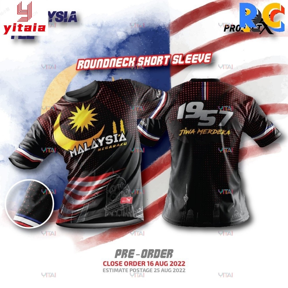 【READY STOCK】2025 Merdeka 68 Year Sublimation Tshirt Baju MERDEKA ...