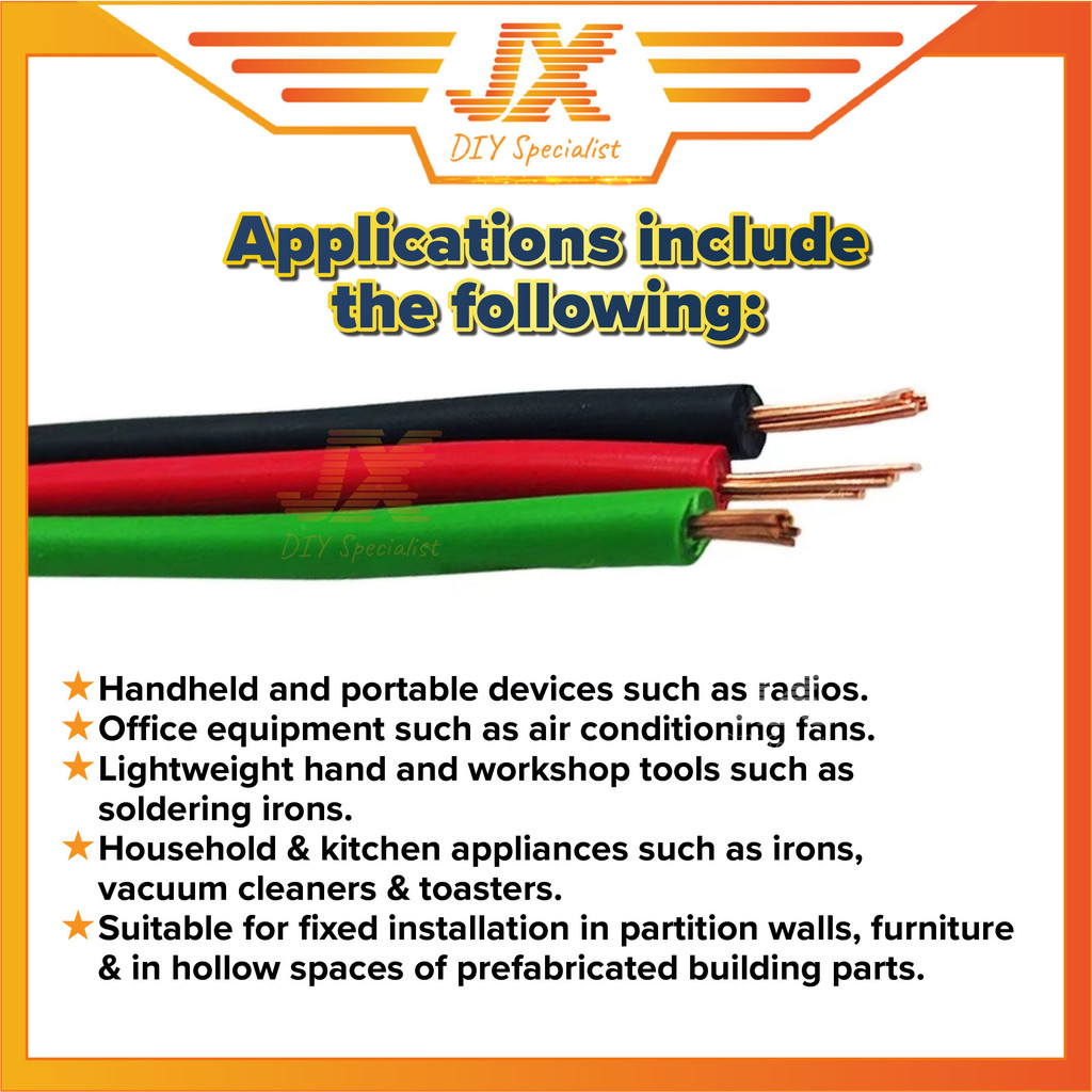 MILLION PVC Insulated Cable Auto Control Cable 100% Pure Copper Wire ...