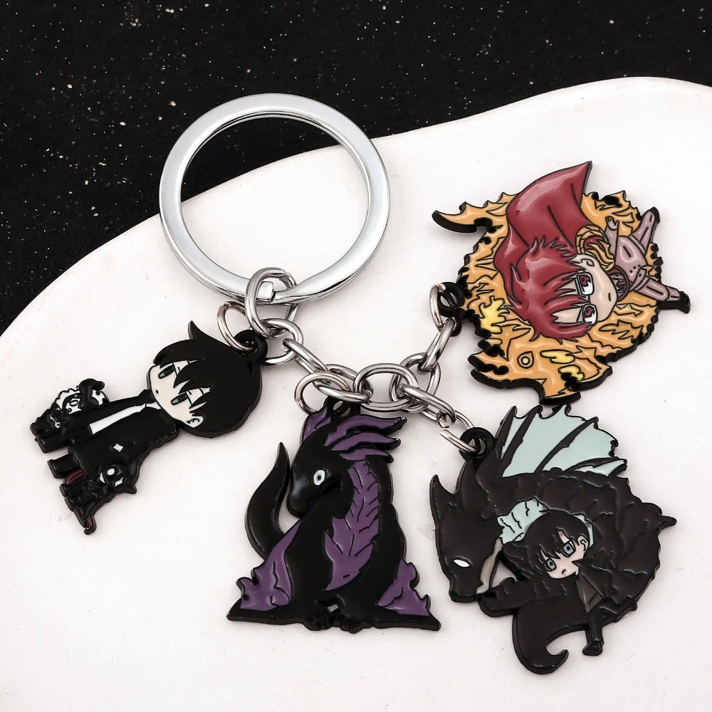 Anime Solo Leveling Character Keychain Pendant Sung Jin woo Yoo Jin ho ...