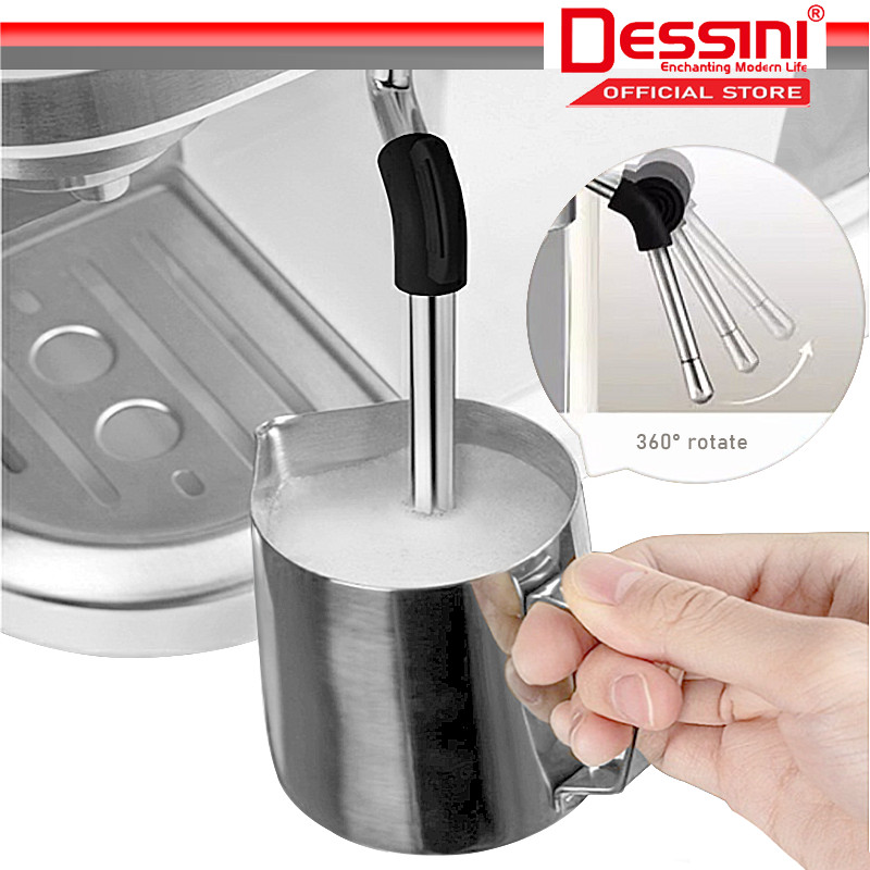 DESSINI Italy Espresso Coffee Maker (20 Bar/1.4L) | Shopee Malaysia