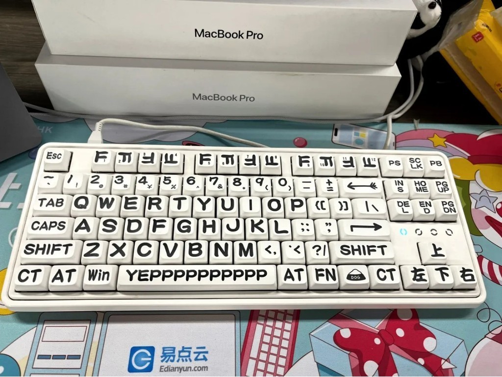 【Super Big Letter】Animal Party Keycap XDA Profile PBT Dye Sublimation ...