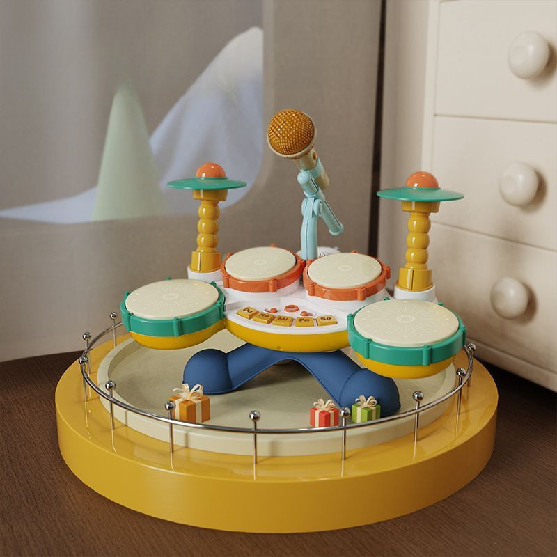Baby drum kit beginner 1-3 years old baby child boy and girl 6 months ...