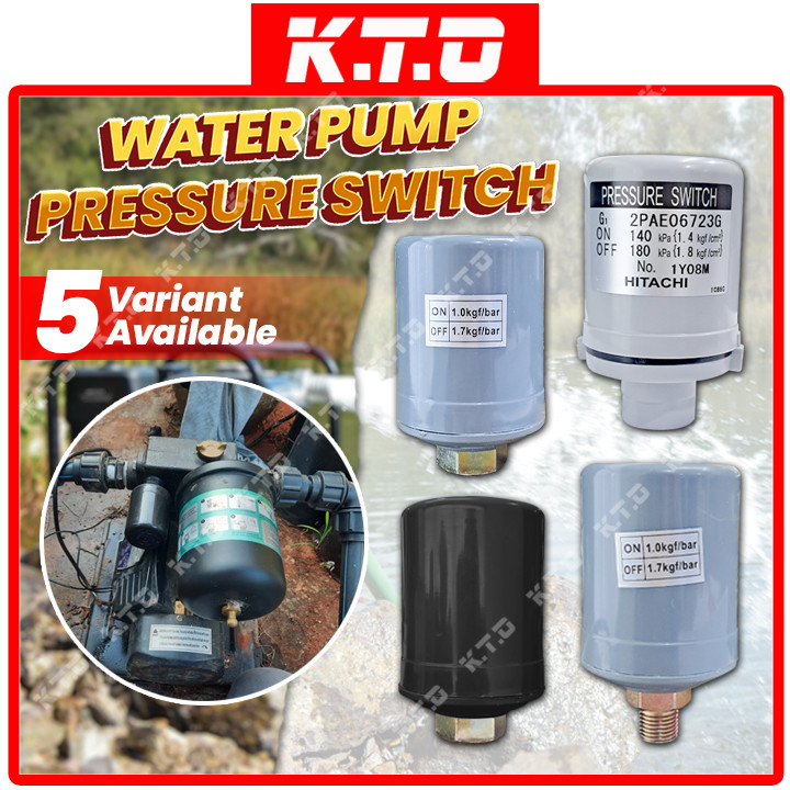 1/4 Inch 3/8 Inch Female / Male Thread Automatic Water Pump Pressure ...